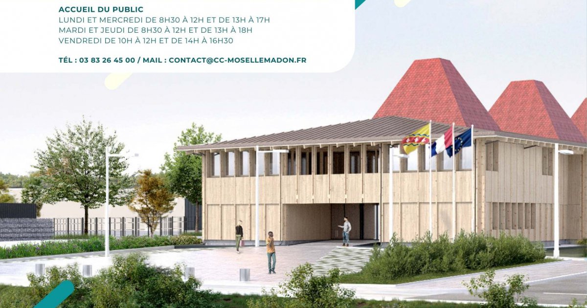 Nouveau siège pour la ccmm - Accueil - mairie de richardménil