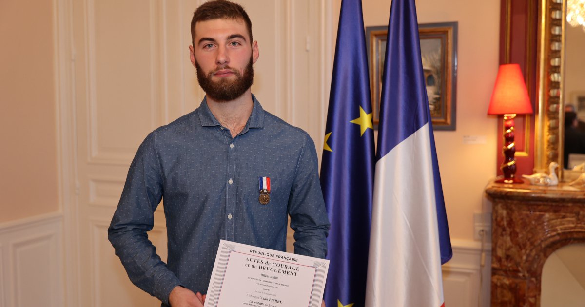 Yann pierre récompensé - Actualités - mairie de richardménil